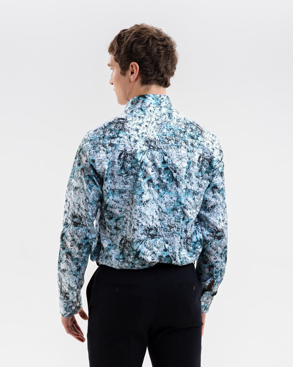 'Dark Moon' Black and Blue Shirt | Blake Mill